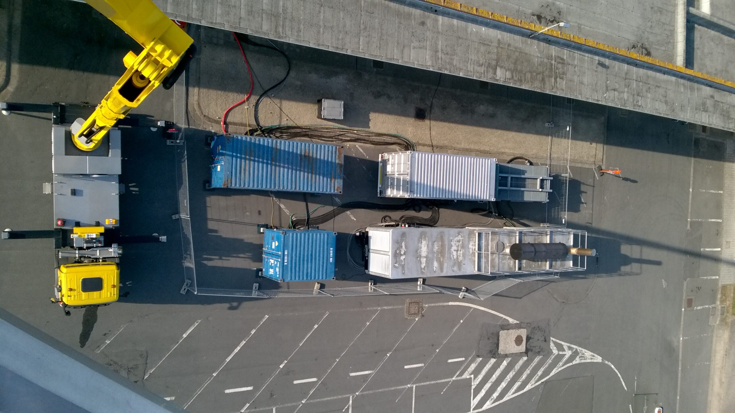 Mobile power protection during conversion of fixed UPS at Ostend Airport - Luminus Solutions